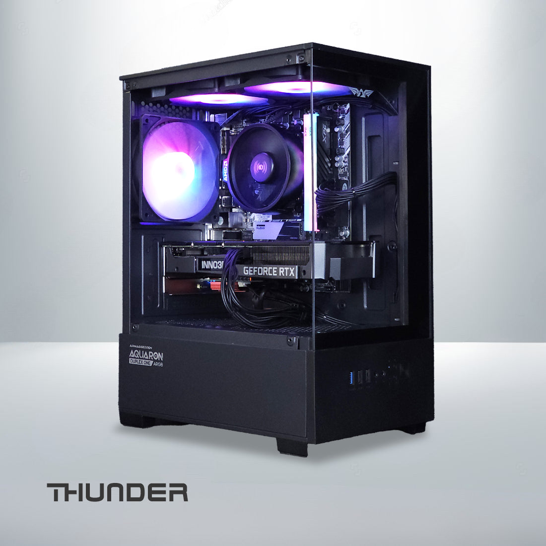 THUNDER PRO R5 7500F + RTX 5060 — ArmaggeddonPC